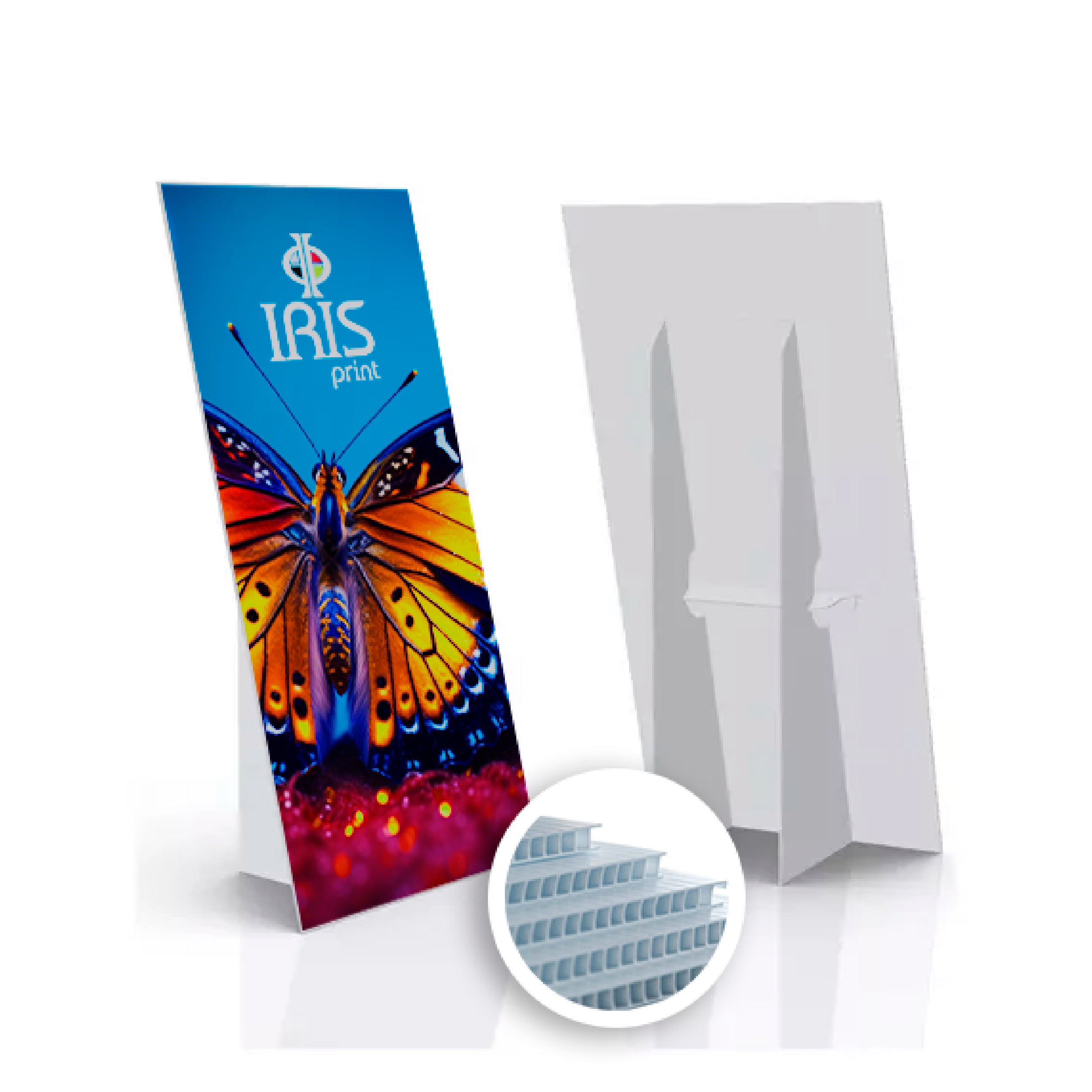 Figuras en Rígido (Coroplast) – Iris Print