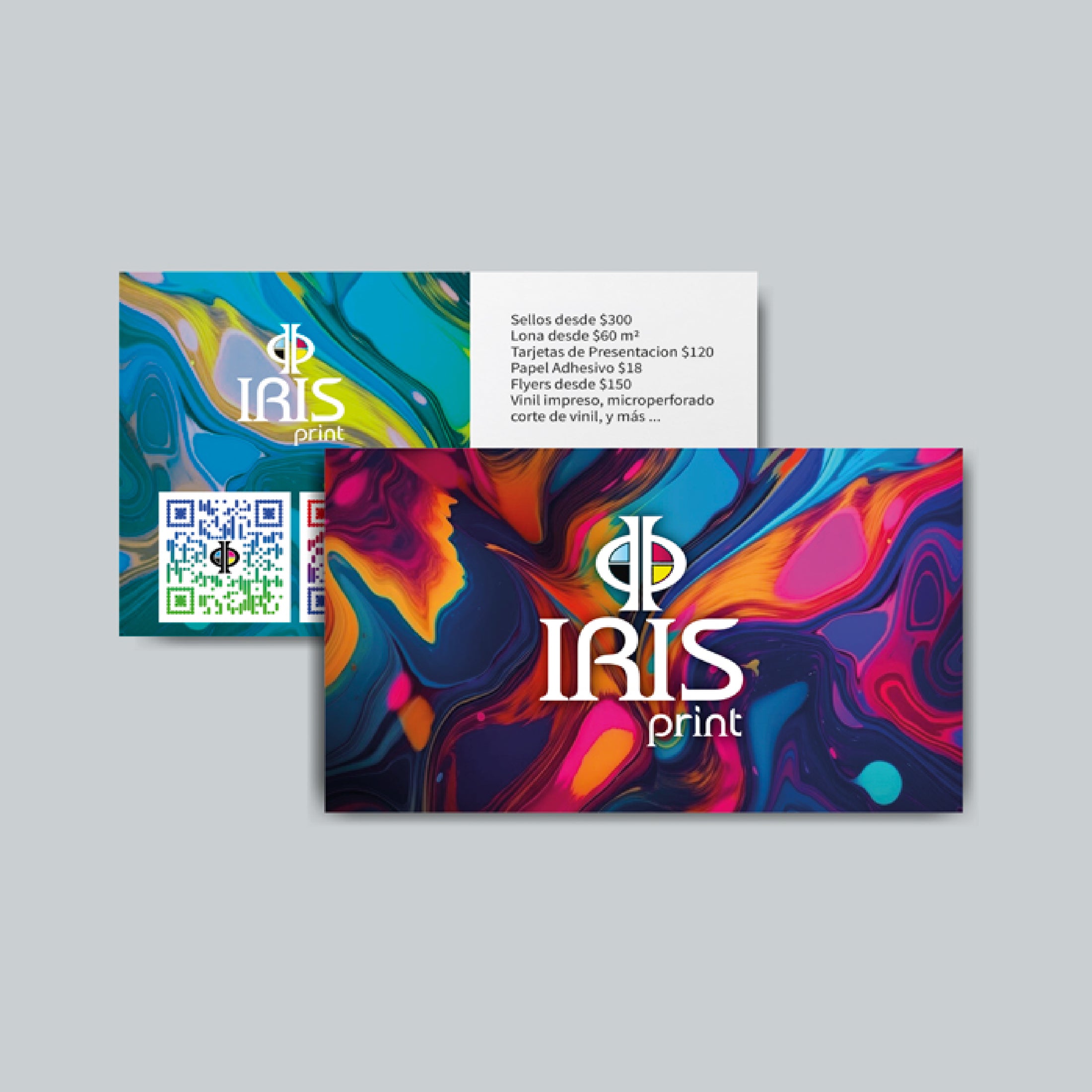 Tarjetas de Presentación – Iris Print